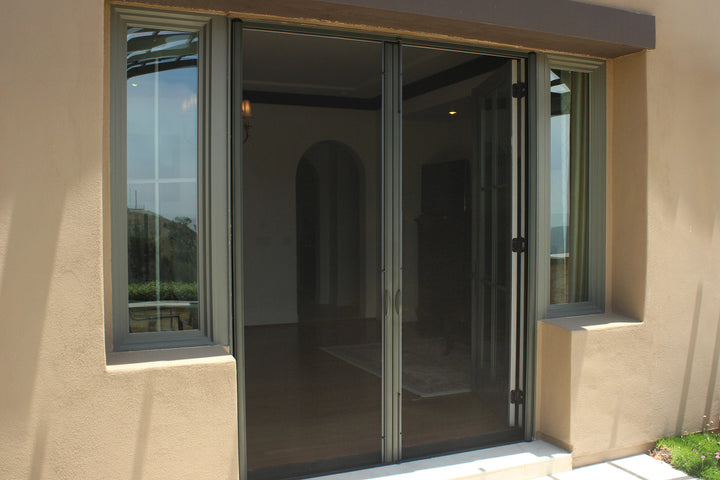 GENIUS® "MILANO 200" RETRACTABLE FRENCH SCREEN DOOR – Shade Screen ...