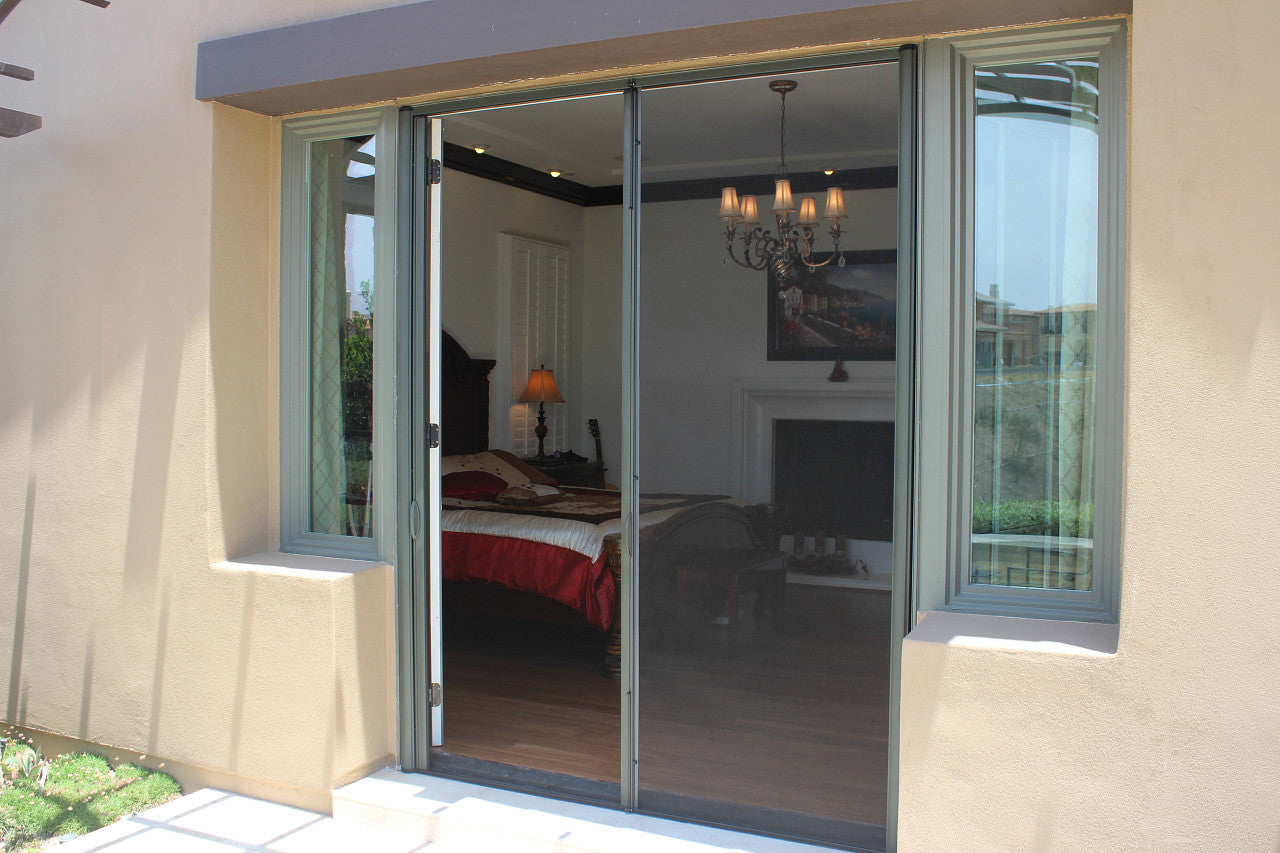 GENIUS® "MILANO 200" RETRACTABLE FRENCH SCREEN DOOR – Shade Screen ...