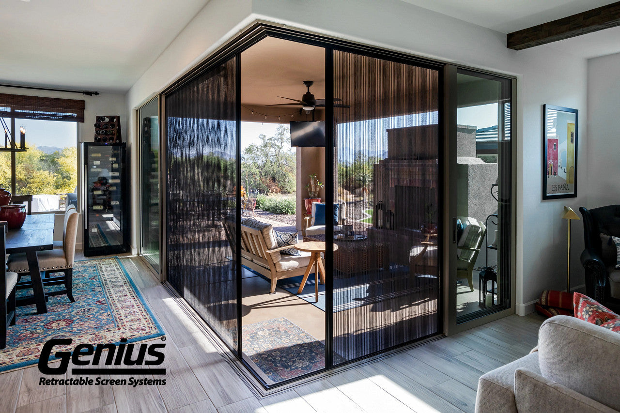 GENIUS® ZIGZAG TWO - Double Panel For Largest Openings – Shade Screen ...